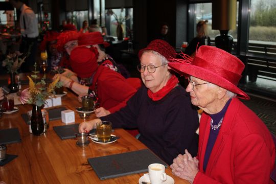 Rode Hoeden kleuren De Bonte Wever