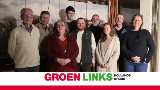 Daan Blokker voert de kieslijst van GroenLinks Hollands Kroon aan